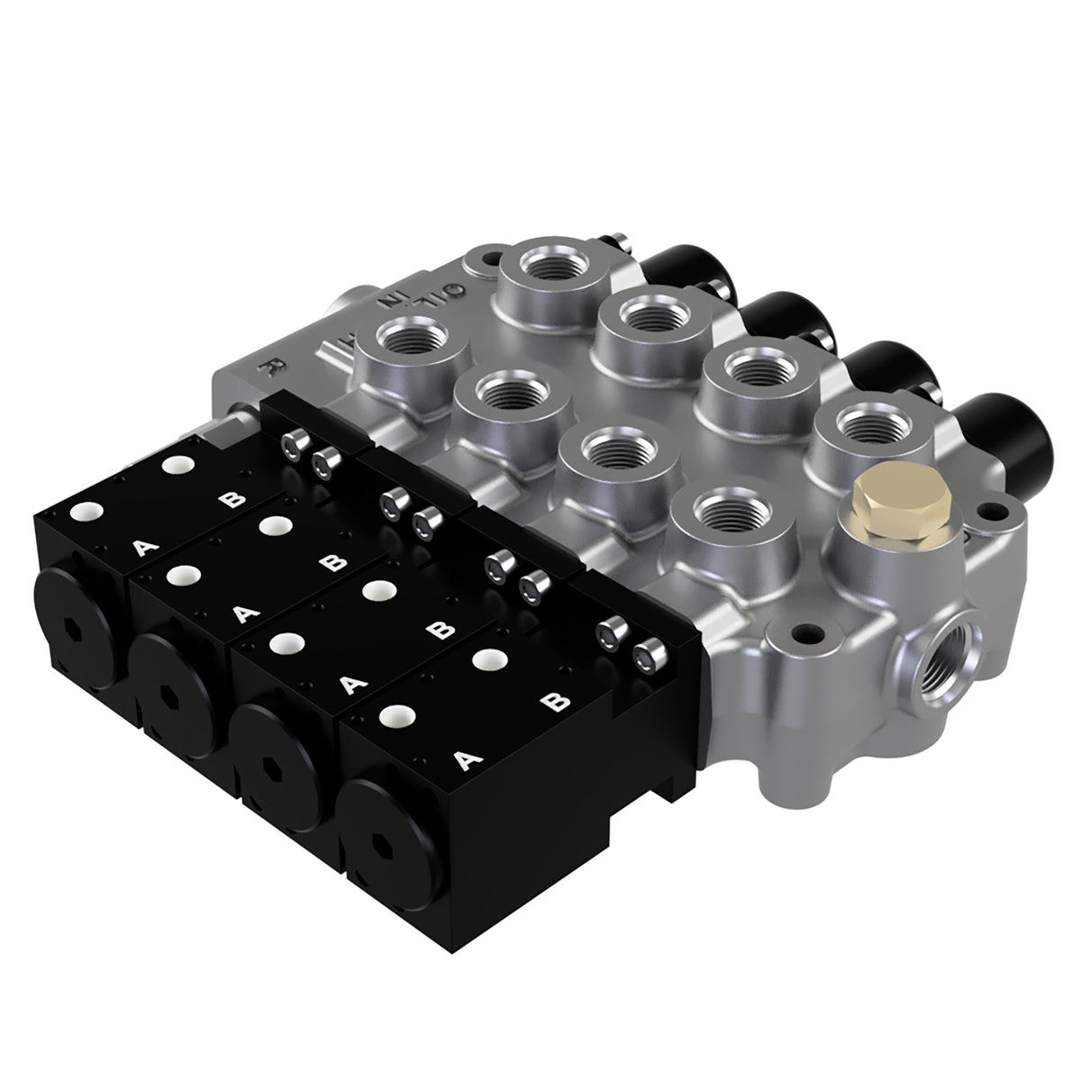 Four Spool Monoblock Valve - OP20-DDDD-IIII – Transport Hydraulic Solutions