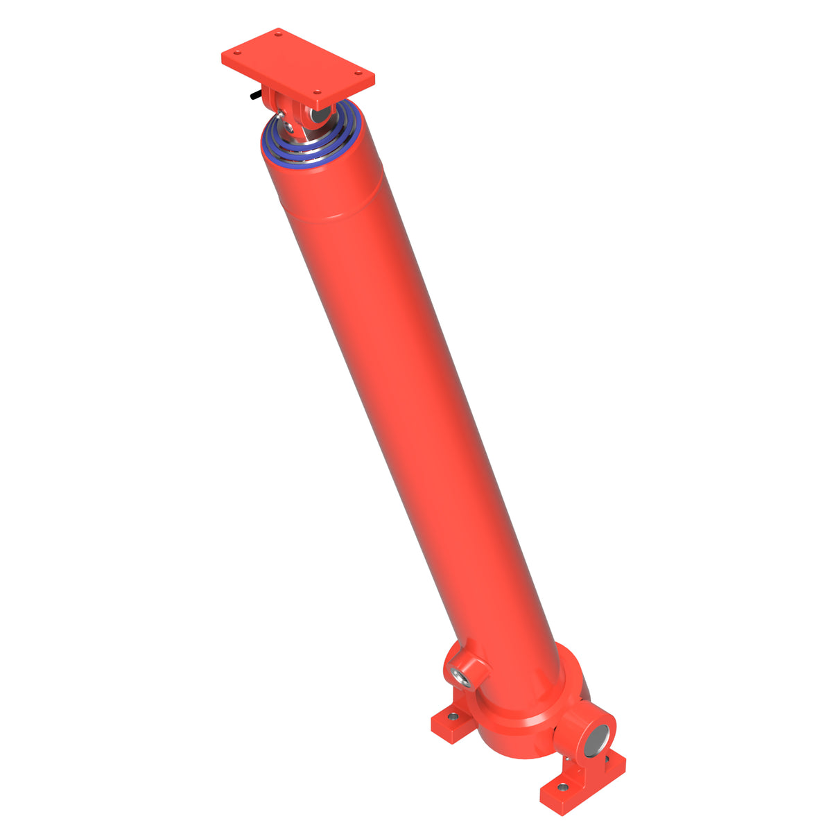 24 Ton Cowl Mount Hydraulic Cylinder / Ram - S2-55TT-3-3600 – Transport ...