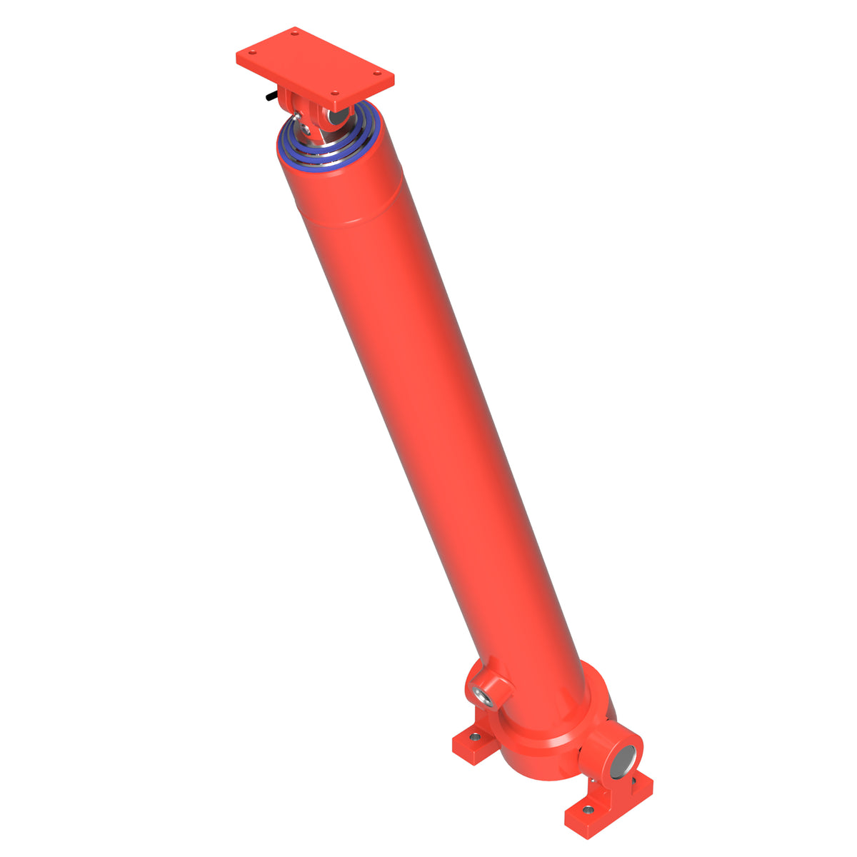 24 Ton Cowl Mount Hydraulic Cylinder / Ram - S2-55TT-3-4200 – Transport ...