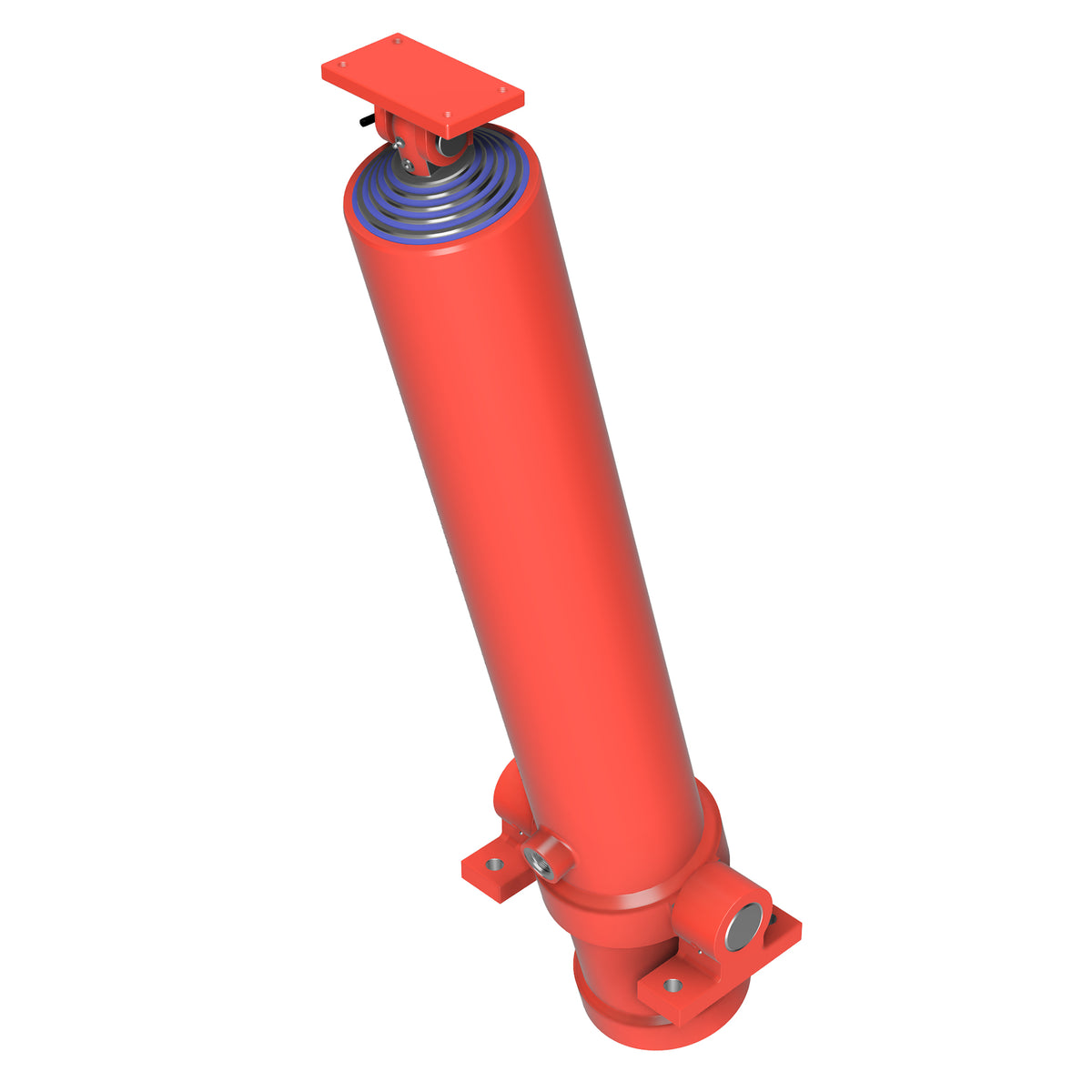 24 Ton Cowl Mount Hydraulic Cylinder / Ram - S2-77TT-5-5505-RT260 ...