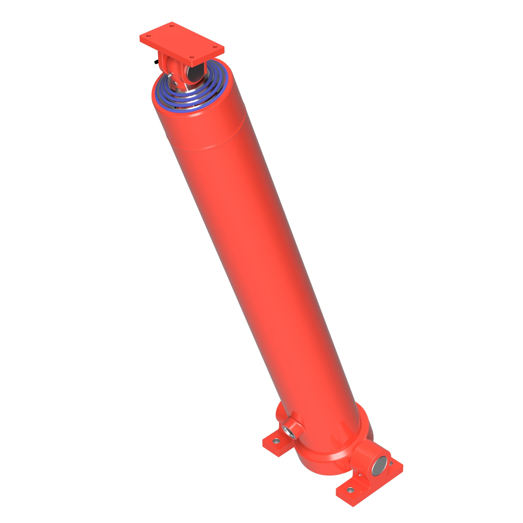 32 Ton Cowl Mount Hydraulic Cylinder / Ram - S2-77TT-4-5600 – Transport ...