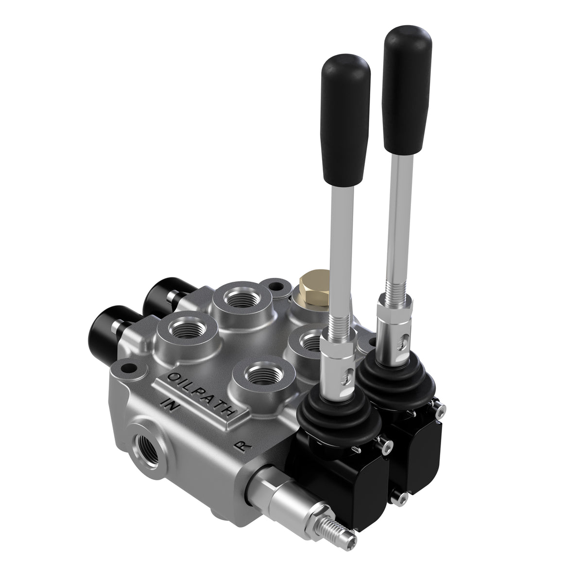 Double Spool Monoblock Valve - OP20-DD-AA – Transport Hydraulic Solutions