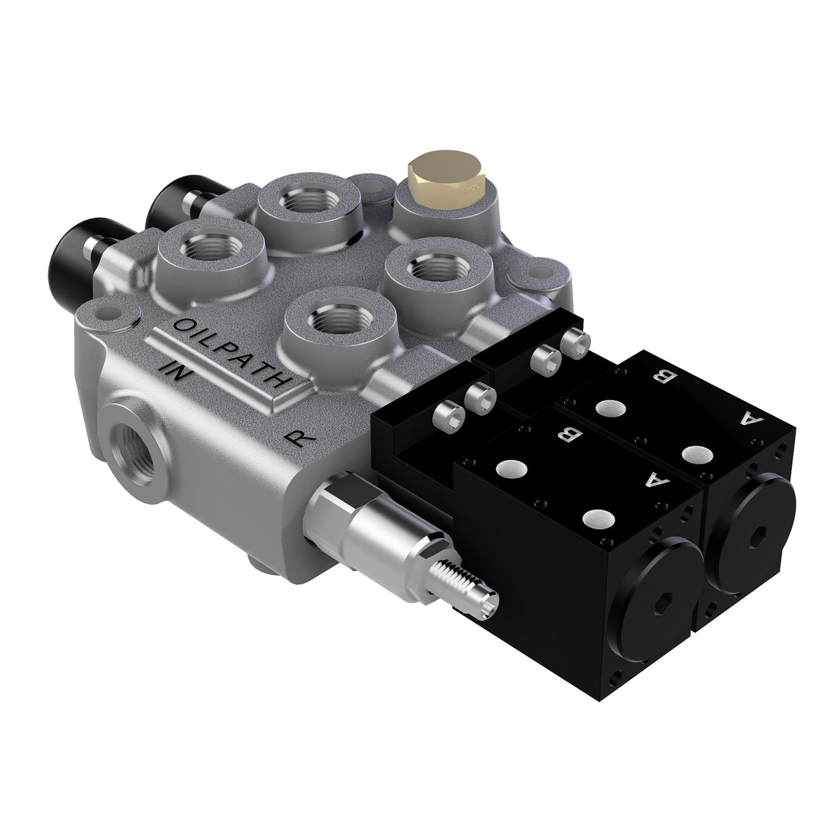 Double Spool Monoblock Valve - OP20-DD-II – Transport Hydraulic Solutions