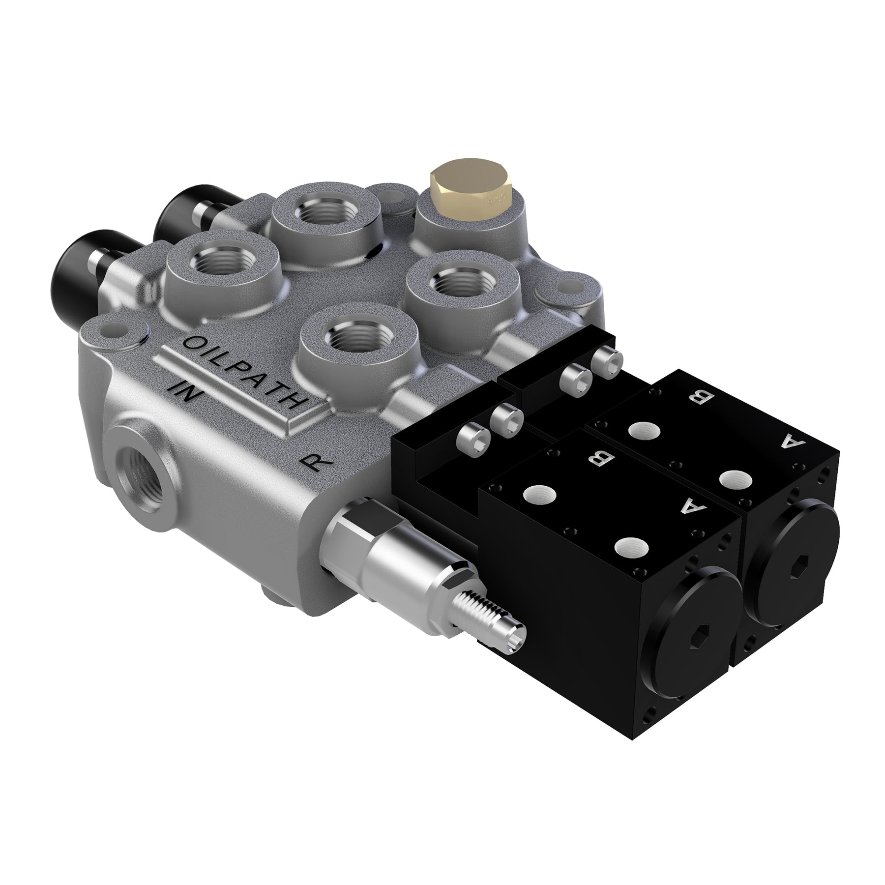 Double Spool Monoblock Valve - OP20-DD-II – Transport Hydraulic Solutions