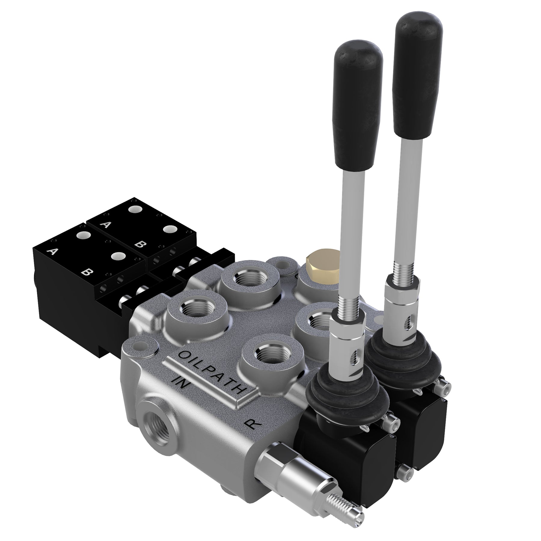 Double Spool Monoblock Valve - OP20-DD-JJ – Transport Hydraulic Solutions