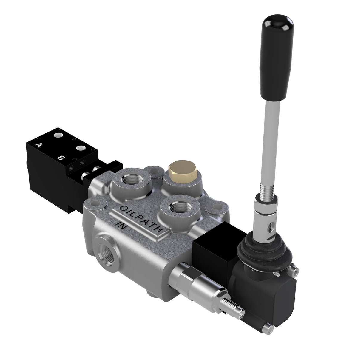 Single Spool Monoblock Valve - OP20-D-J – Transport Hydraulic Solutions